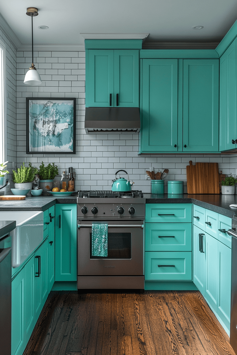 29 Mint Green Kitchen Cabinets That Add a Fresh Pop of Color - My ...
