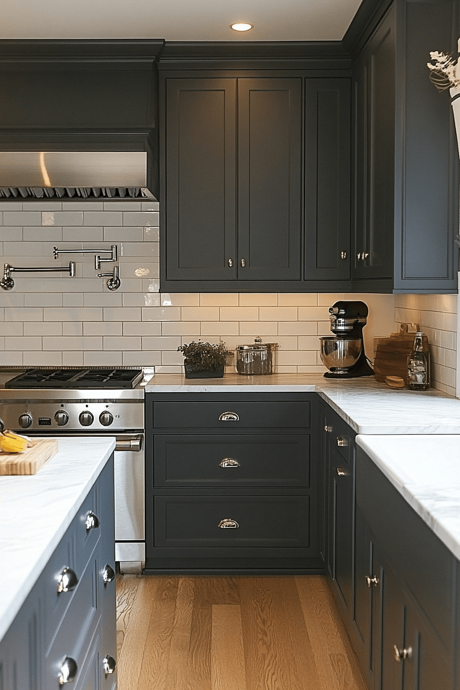29 Charcoal Gray Kitchen Cabinets That Blend Depth with Elegance - My ...