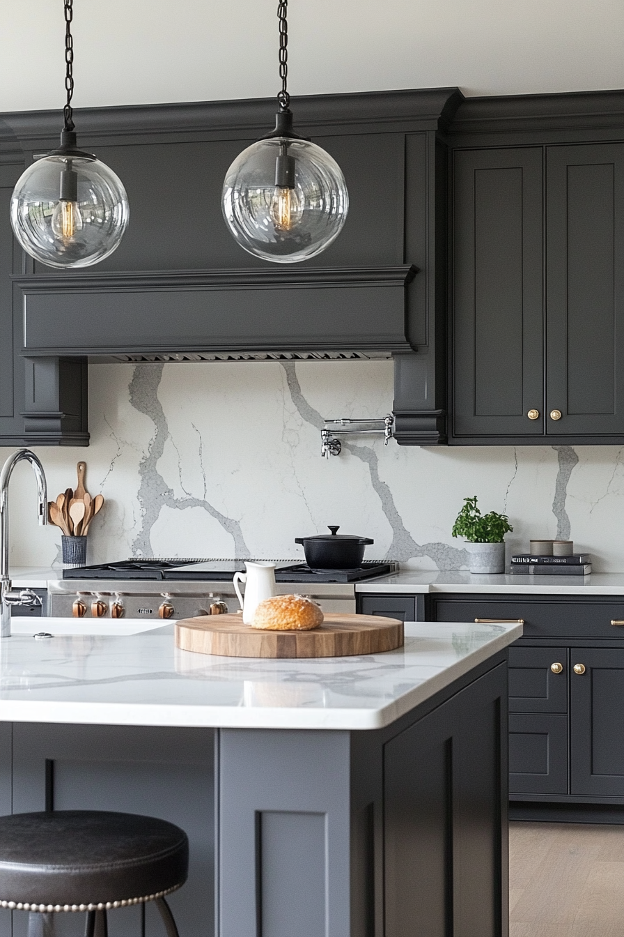 29 Charcoal Gray Kitchen Cabinets That Blend Depth with Elegance - My ...