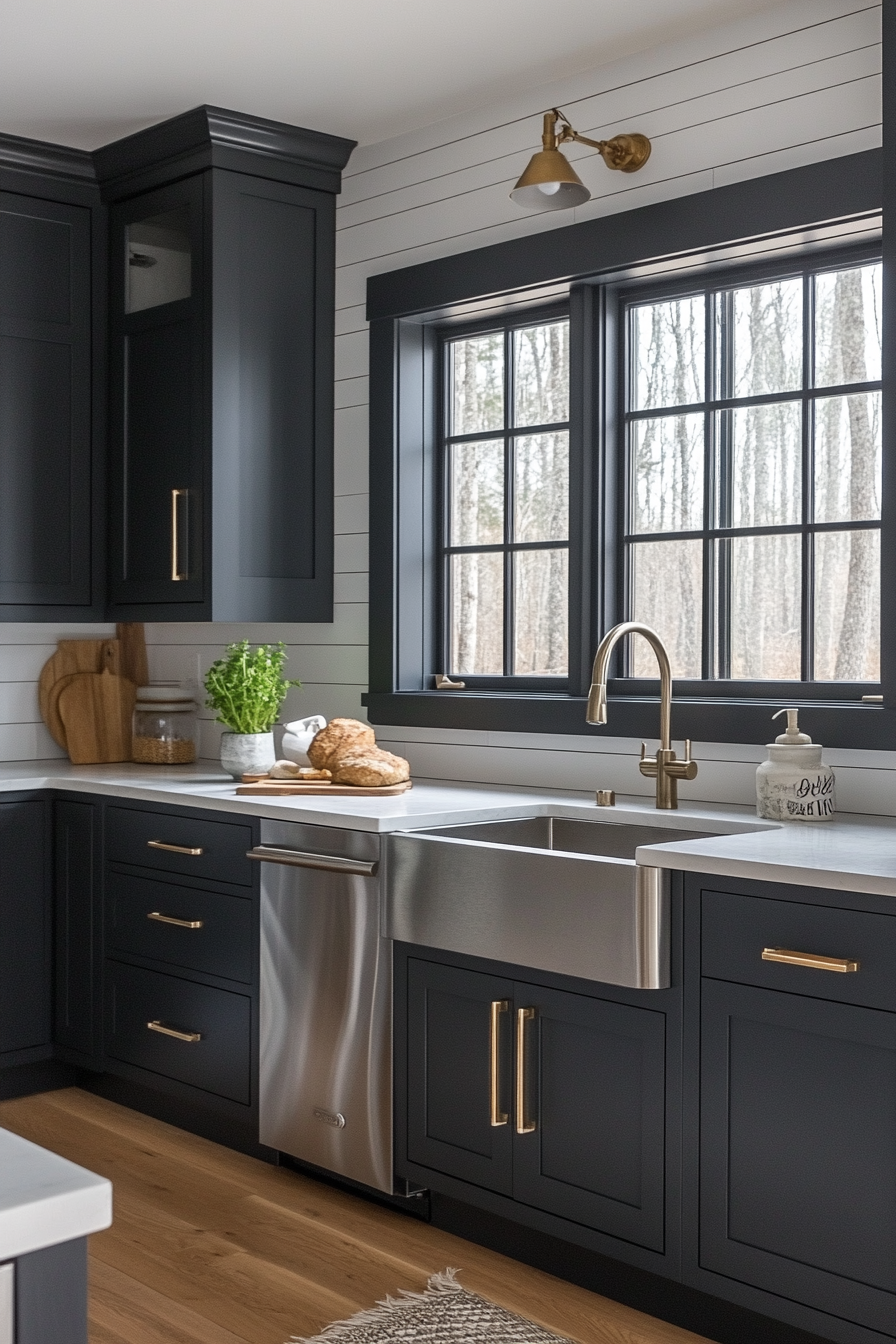 29 Charcoal Gray Kitchen Cabinets That Blend Depth with Elegance - My ...