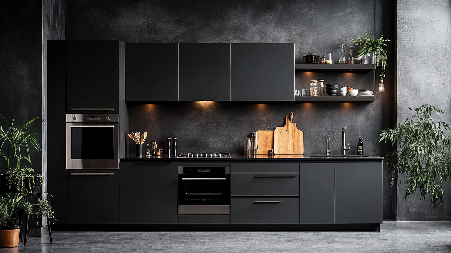29 Charcoal Kitchen Cabinets for a Fresh Take on Dark Tones - My ...