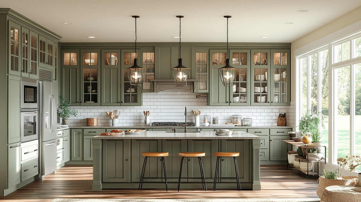 29 Clary Sage Kitchen Cabinets That Offer a Breath of Fresh Air - My ...