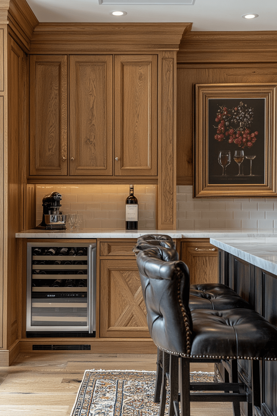 27+ Golden Oak Kitchen Cabinets Inspiration for a Fresh and Airy Look ...