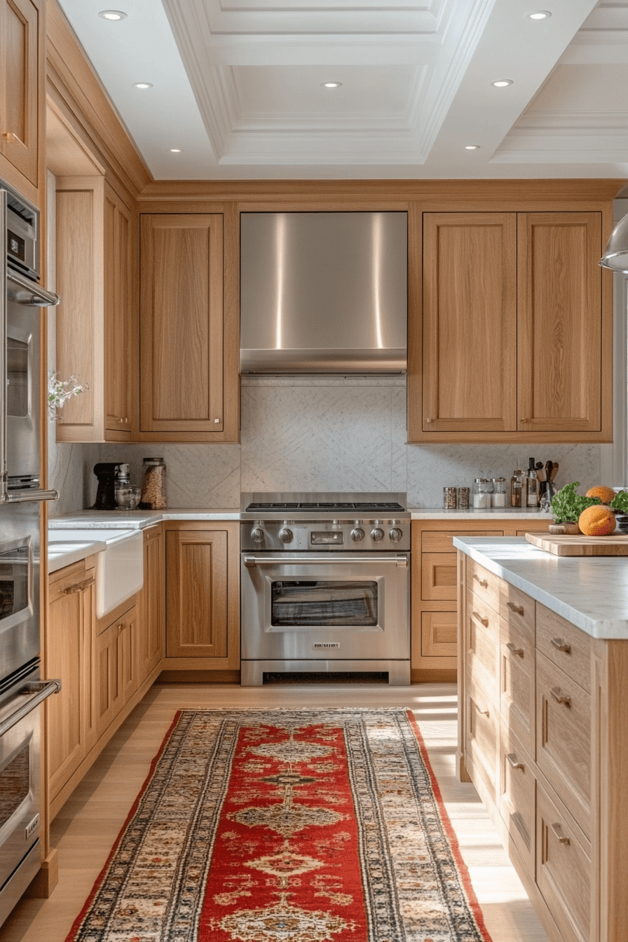 25+ Natural Maple Kitchen Cabinets for a Bright and Family-Friendly ...