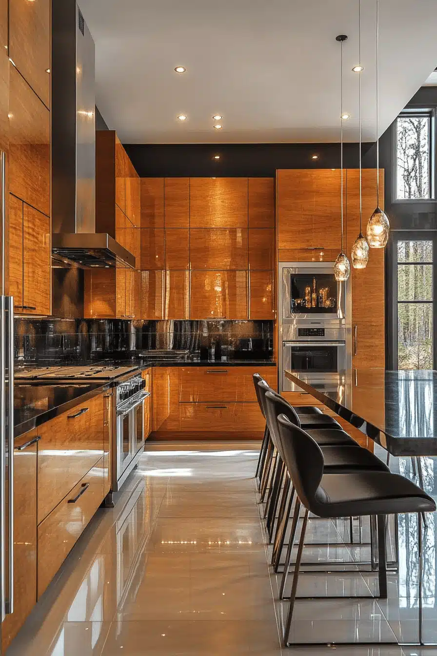 27+ Golden Oak Kitchen Cabinets Inspiration for a Fresh and Airy Look ...