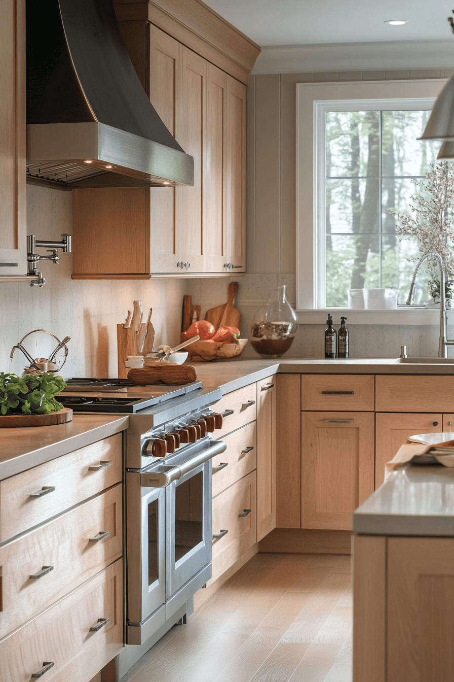28+ Light Maple Kitchen Cabinets for a Space That Feels Bright and ...