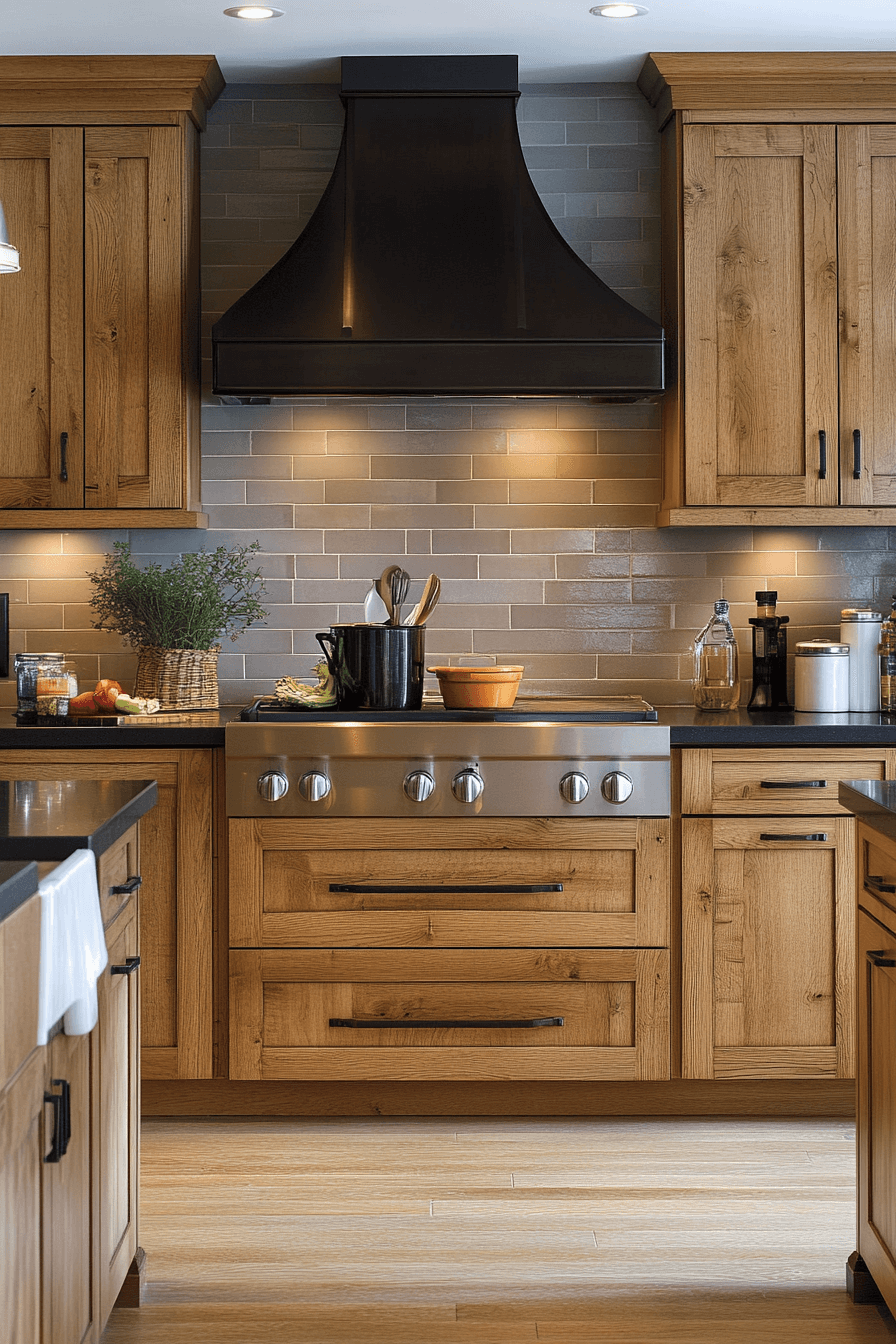 25+ Natural Maple Kitchen Cabinets for a Bright and Family-Friendly ...