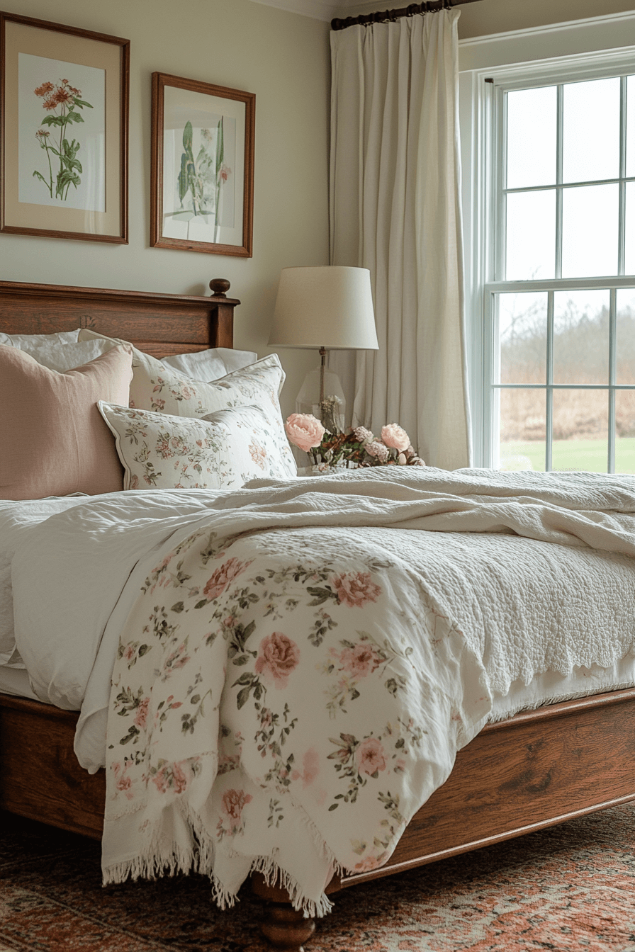 28+ Granny Chic Bedroom Ideas for a Budget-Friendly Makeover You’ll ...