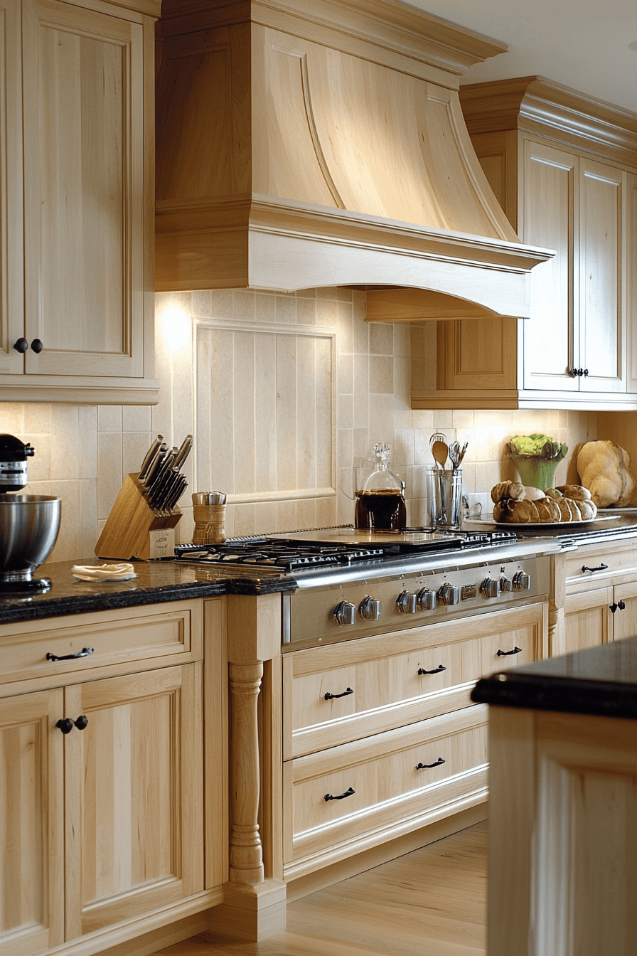 25+ Natural Maple Kitchen Cabinets for a Bright and Family-Friendly ...