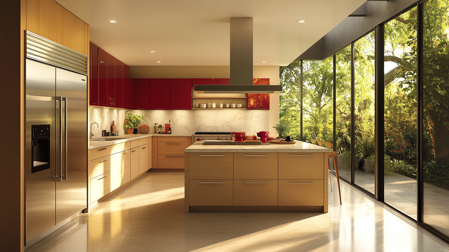 25+ Natural Maple Kitchen Cabinets for a Bright and Family-Friendly ...