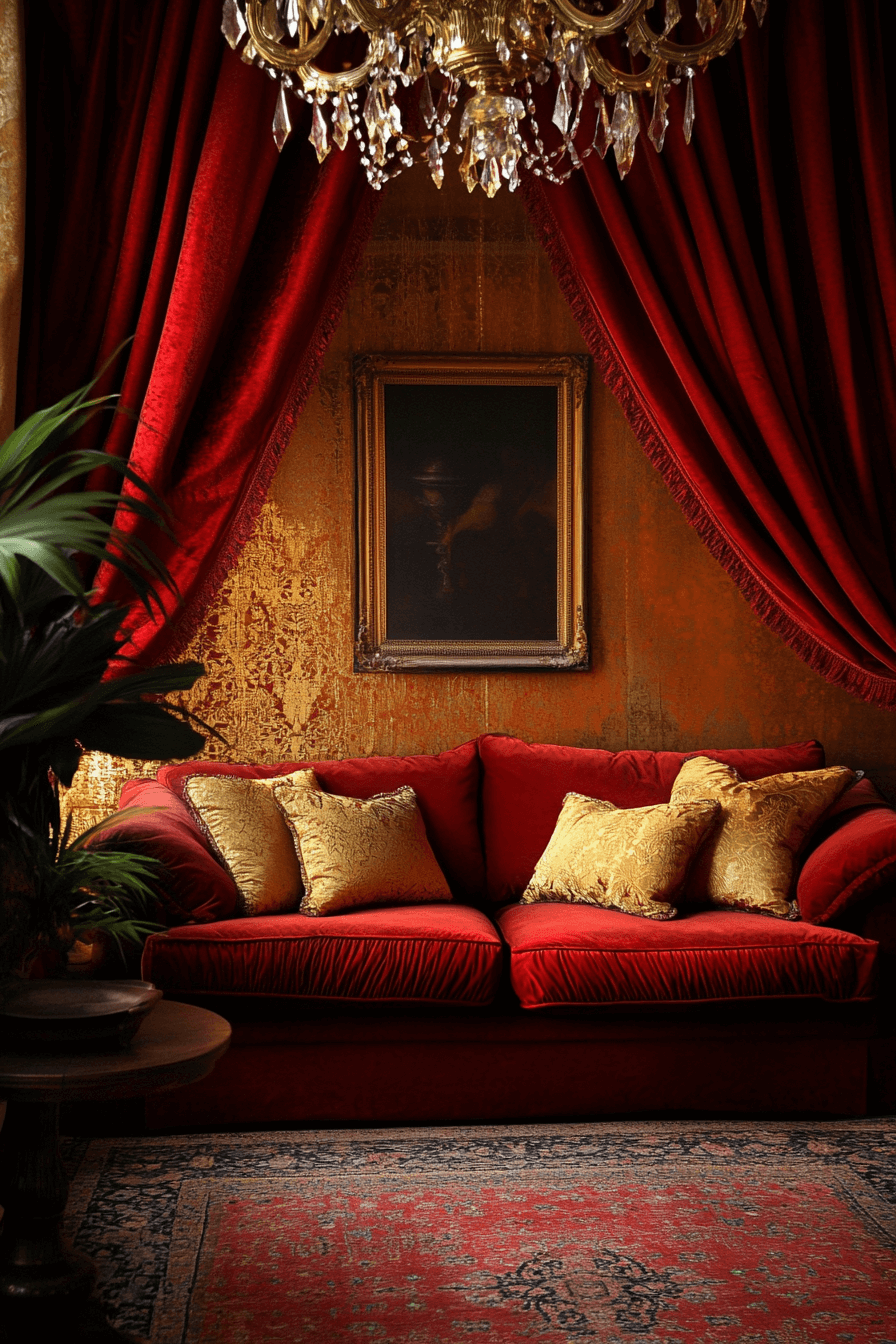 29 Rust Couch Living Room Ideas to Create a Cheerful and Elegant Space ...