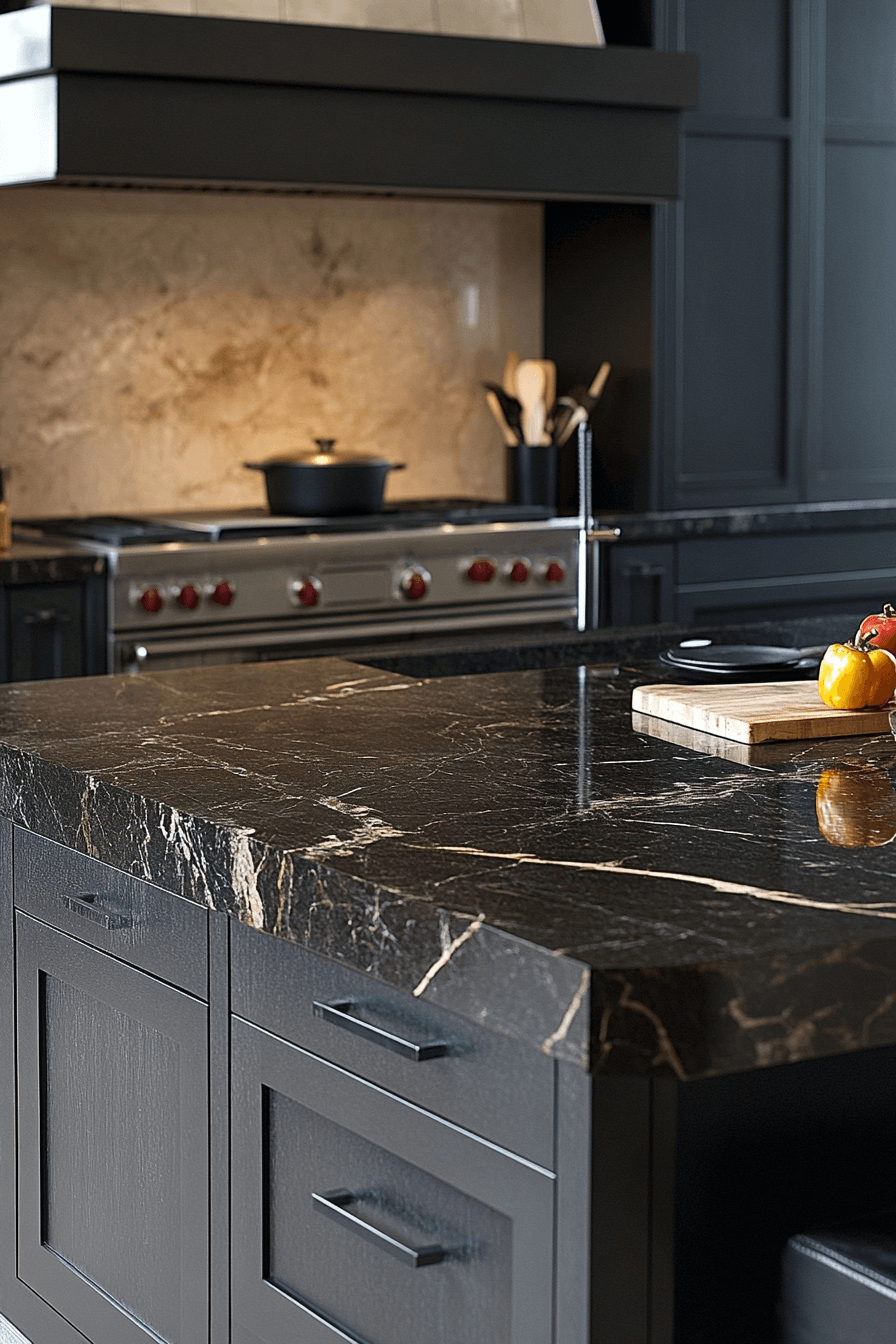 29 Black Quartz Countertops That Blend Bold Design With Timeless Appeal ...