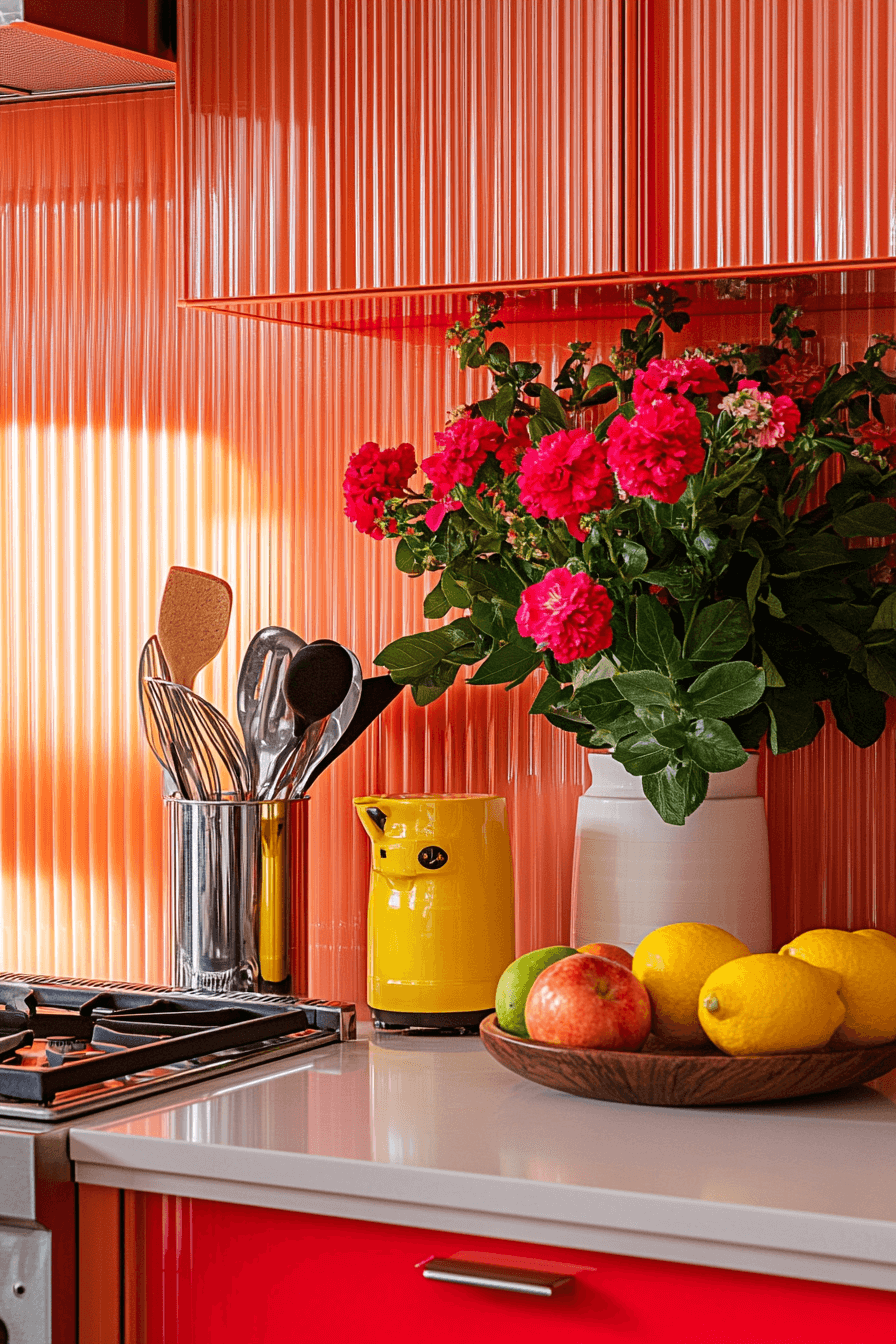 29 Fluted Glass Kitchen Cabinets That Combine Functionality and Style ...