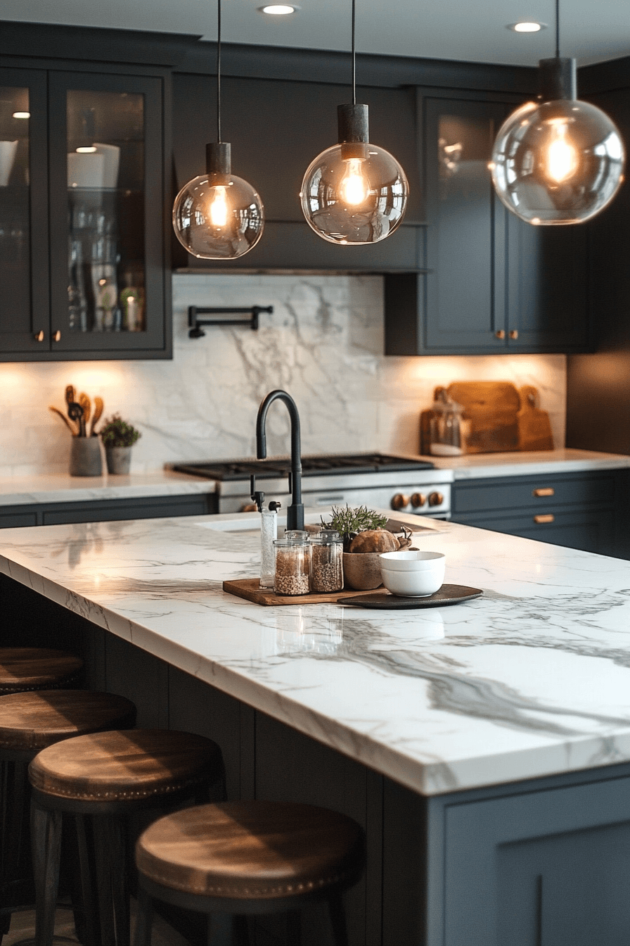 29 Kitchen Countertop Ideas That Balance Durability and Design ...