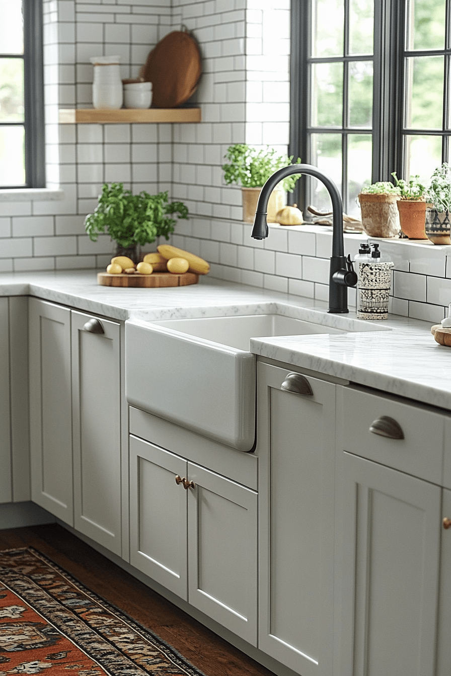 29 White Shaker Kitchen Cabinets That Add Simplicity and Sophistication ...