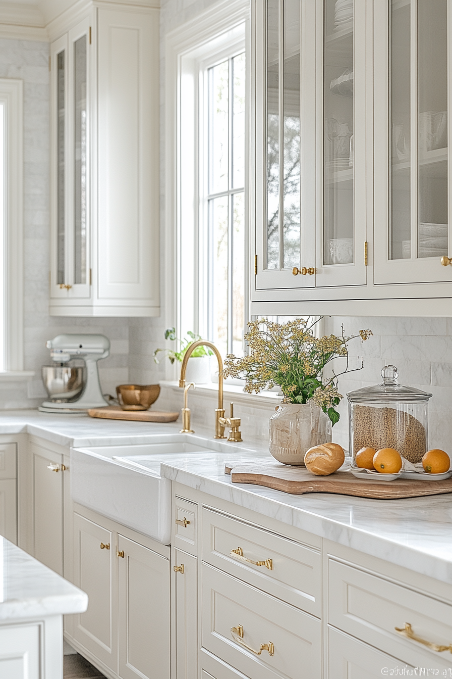 29 Fluted Glass Kitchen Cabinets That Combine Functionality and Style ...