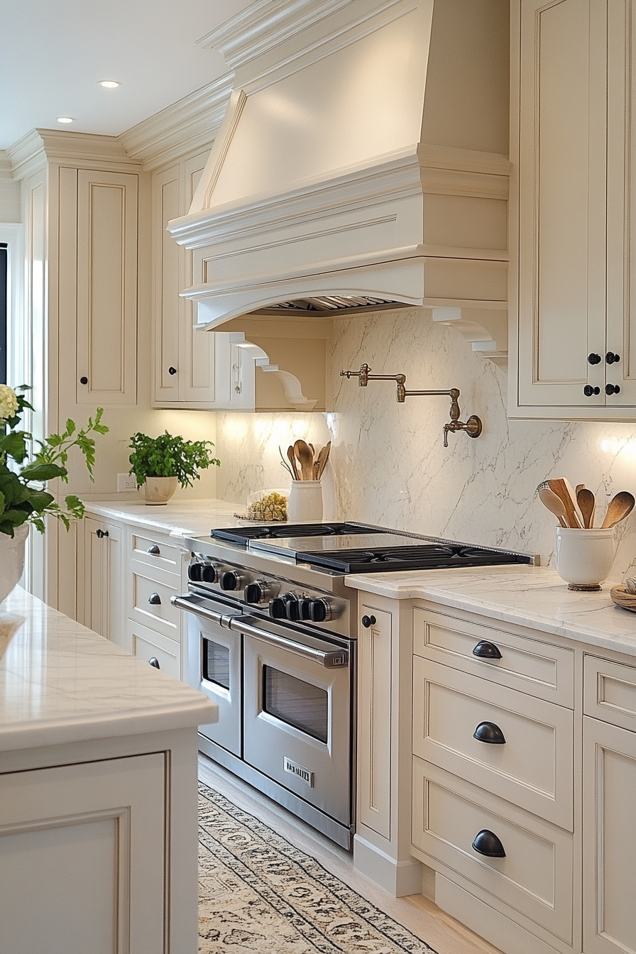 29 Ivory Kitchen Cabinets That Add Soft Elegance to Your Kitchen - My ...