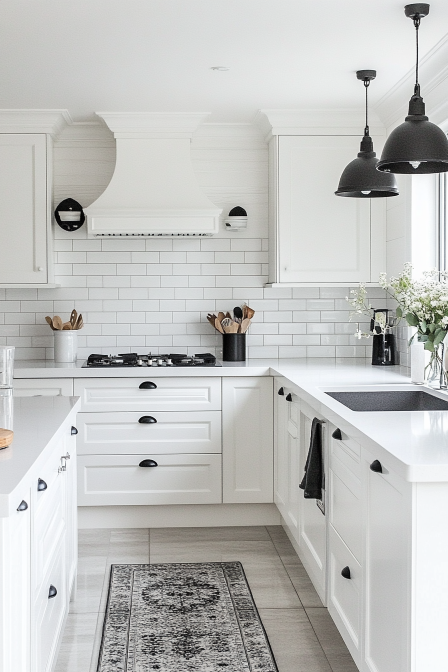 29 White Shaker Kitchen Cabinets That Add Simplicity and Sophistication ...