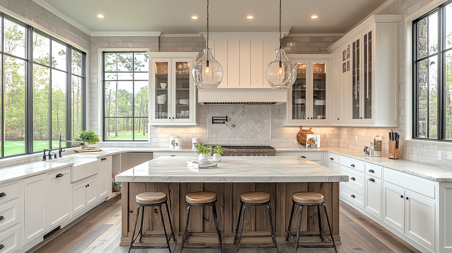 29 White Shaker Kitchen Cabinets That Add Simplicity and Sophistication ...