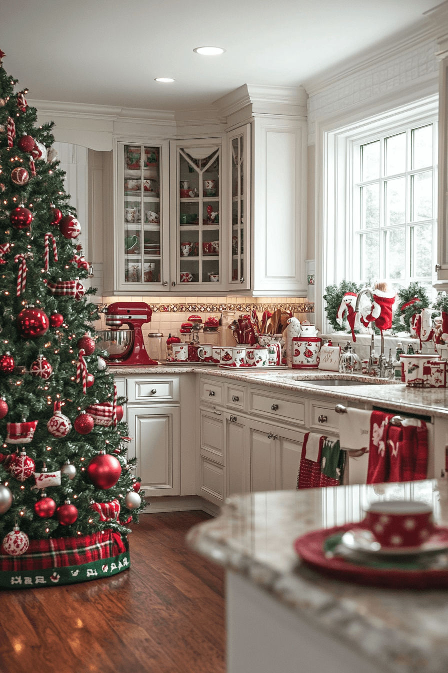 29 Christmas Kitchen Decor Ideas For A Merry Heartwarming Seasonal ...