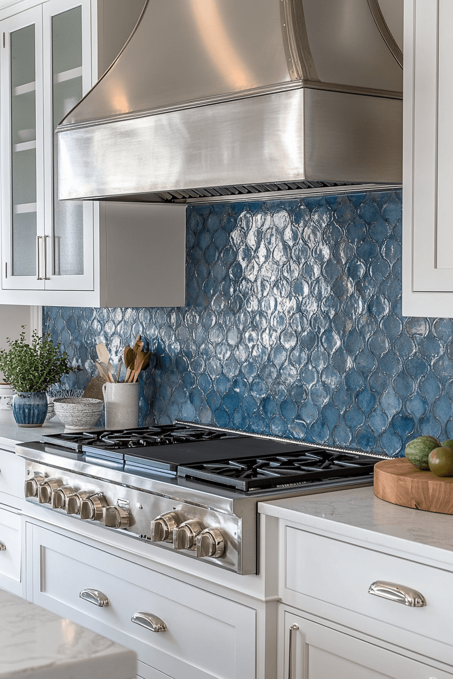 29 Coastal Kitchen Backsplash Ideas That Bring Happy Seaside Energy ...
