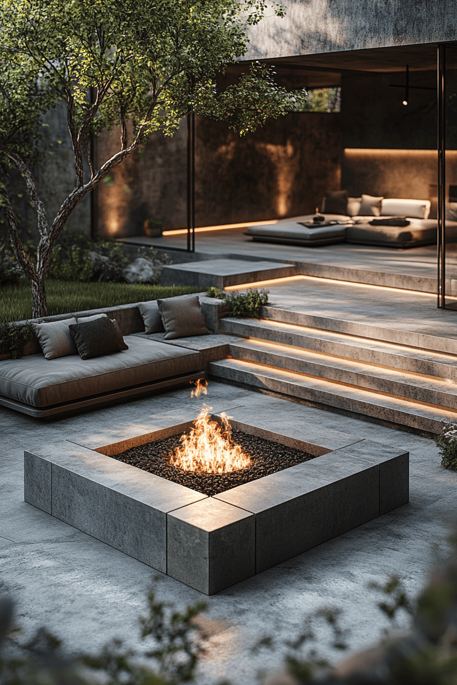 29 Backyard Fire Pit Ideas Lounge Areas That Bring Warm Happy Nights ...