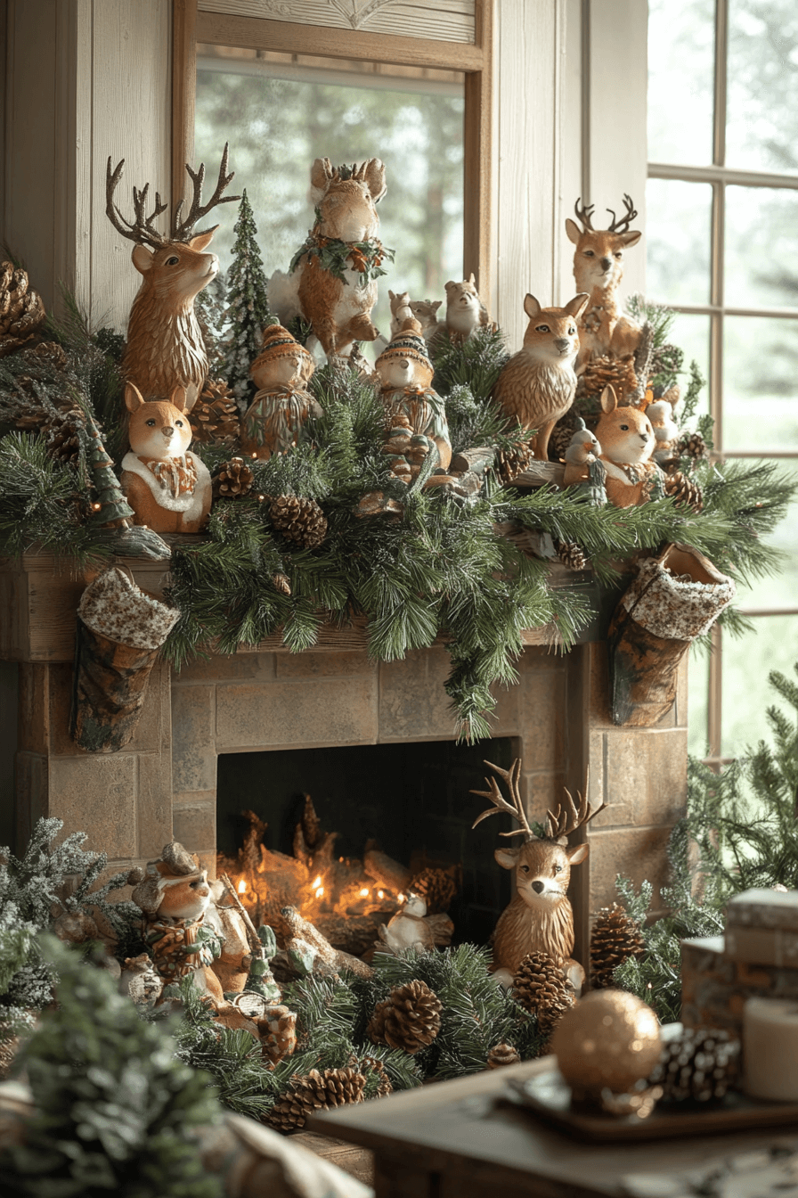 29 Christmas Mantel Decor Ideas For A Bright Merry Seasonal Glow Up ...