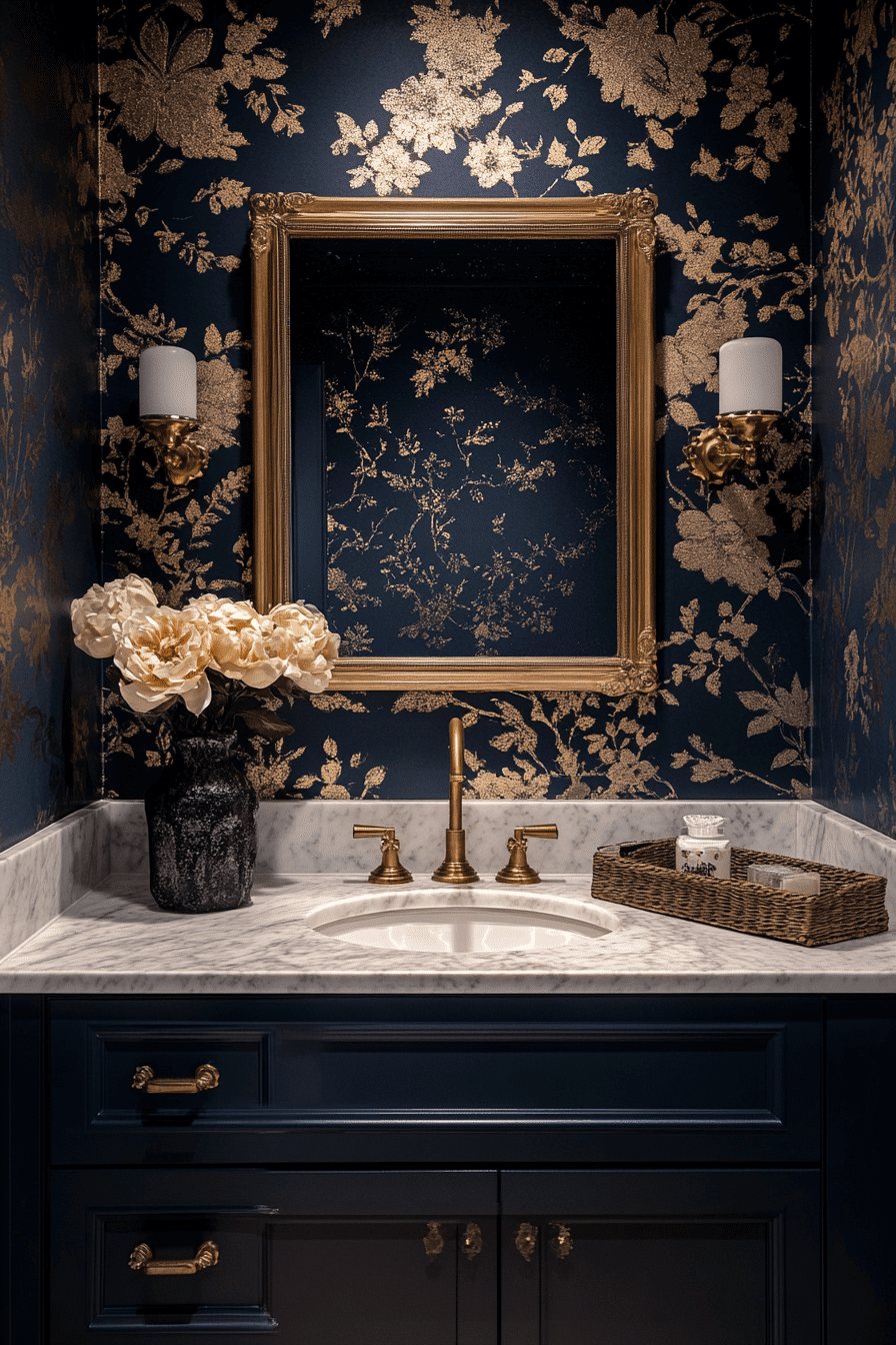 29 Powder Room Ideas That Turn Tiny Rooms Into Big Style - My Elegant Home