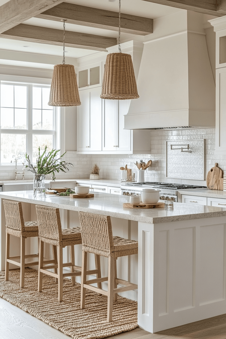 29 White Kitchen Ideas Filled With Soft Beauty and Happy Energy - My ...