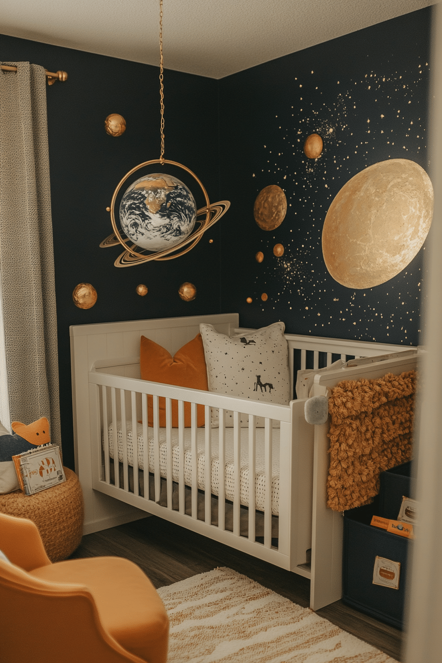 29 Space Themed Nursery Ideas That Make Sweet Dreams Shine - My Elegant ...