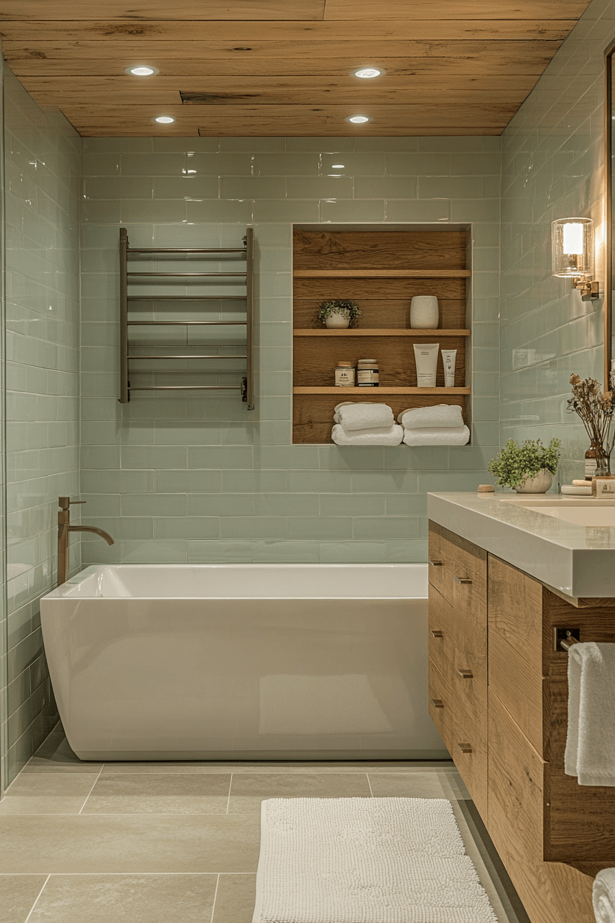 29 Sage Green Bathroom Ideas for a Soft Spa Inspired Space - My Elegant ...
