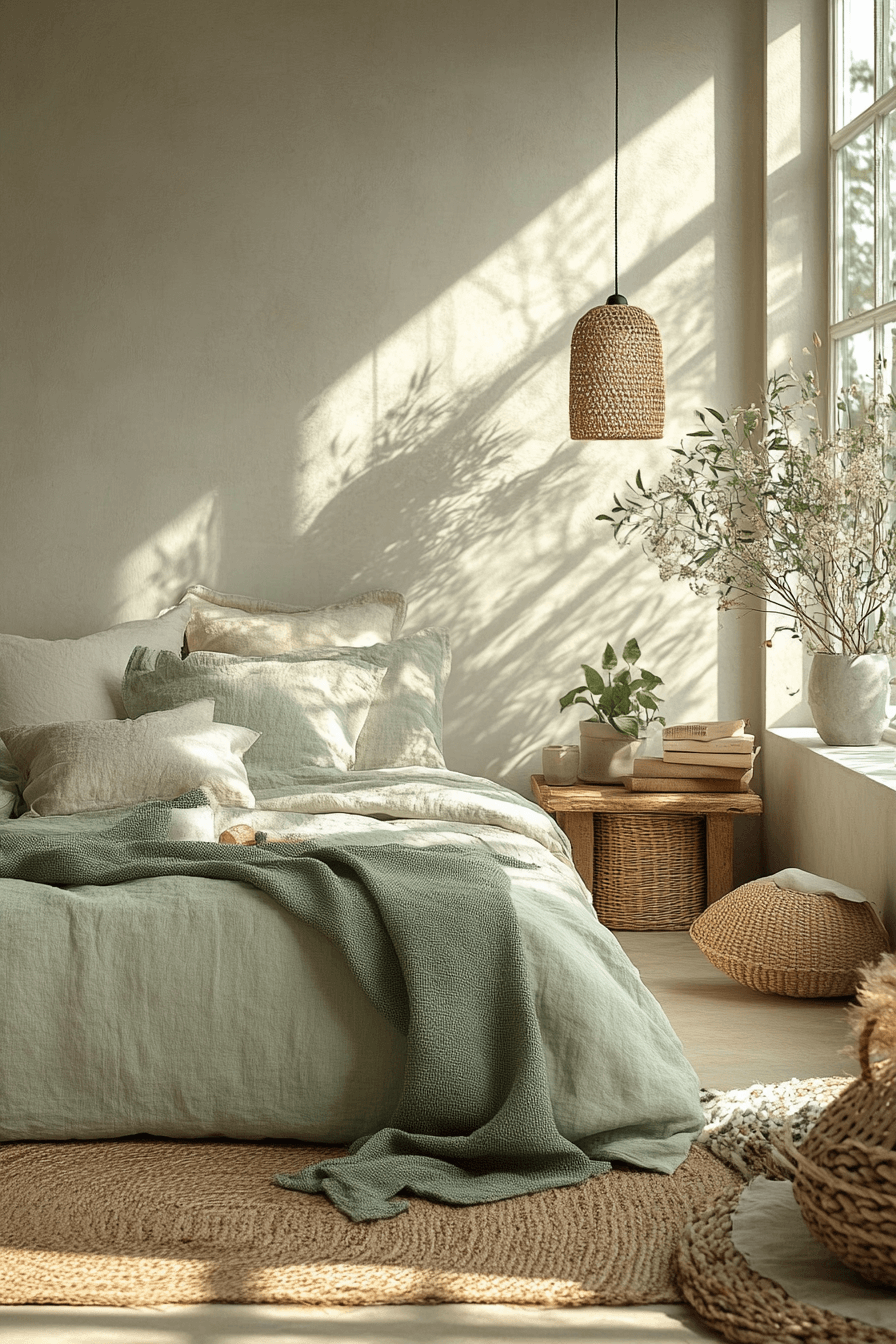 29 Sage Green Bedroom Ideas That Bring Nature Indoors - My Elegant Home