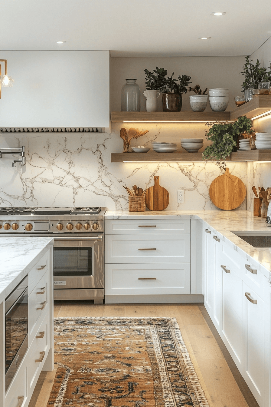 29 Alabaster Kitchen Cabinets That Make Kitchens Feel Instantly ...