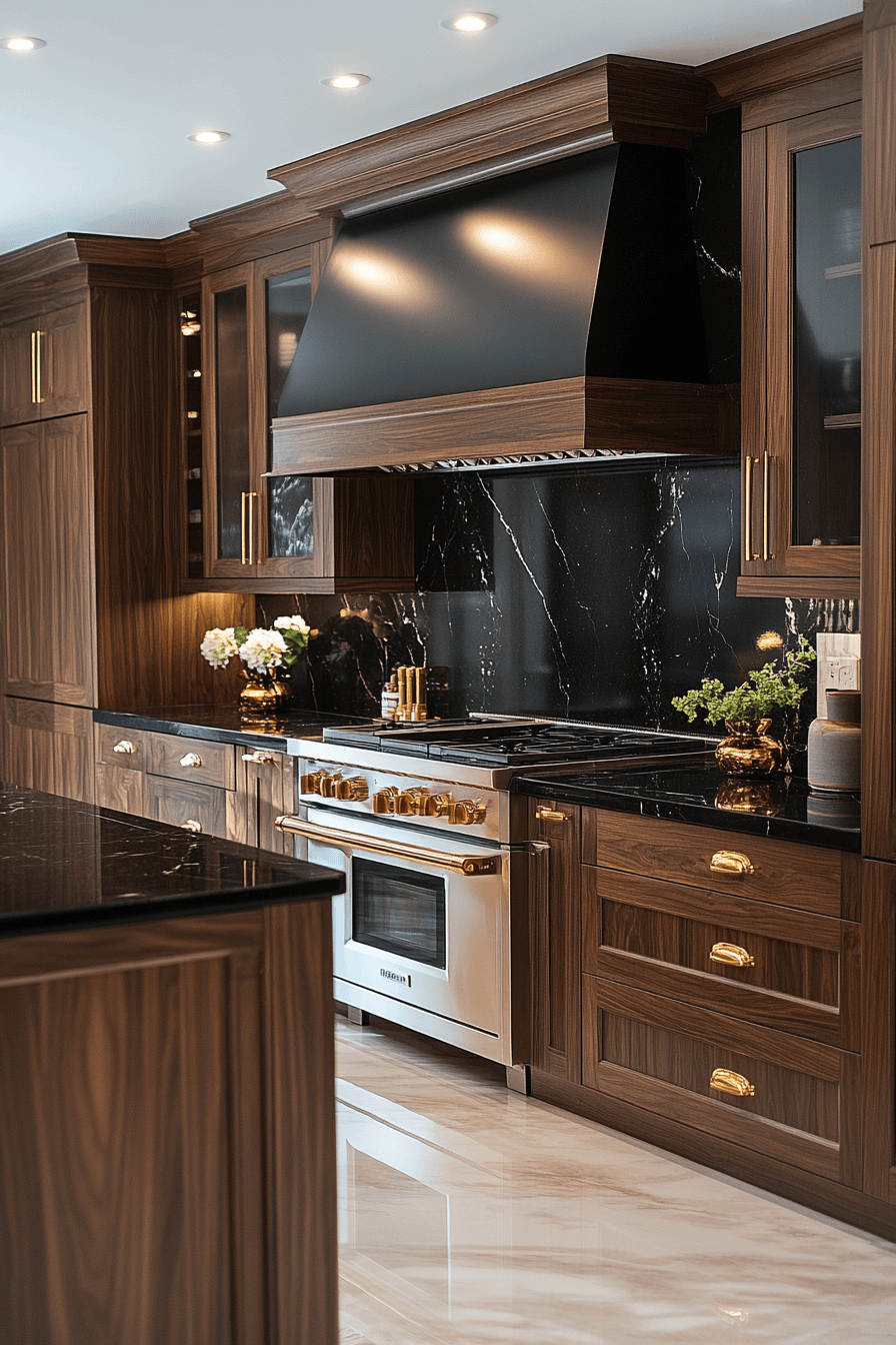 29 Dark Walnut Kitchen Cabinets That Feel Classic and Fresh - My ...