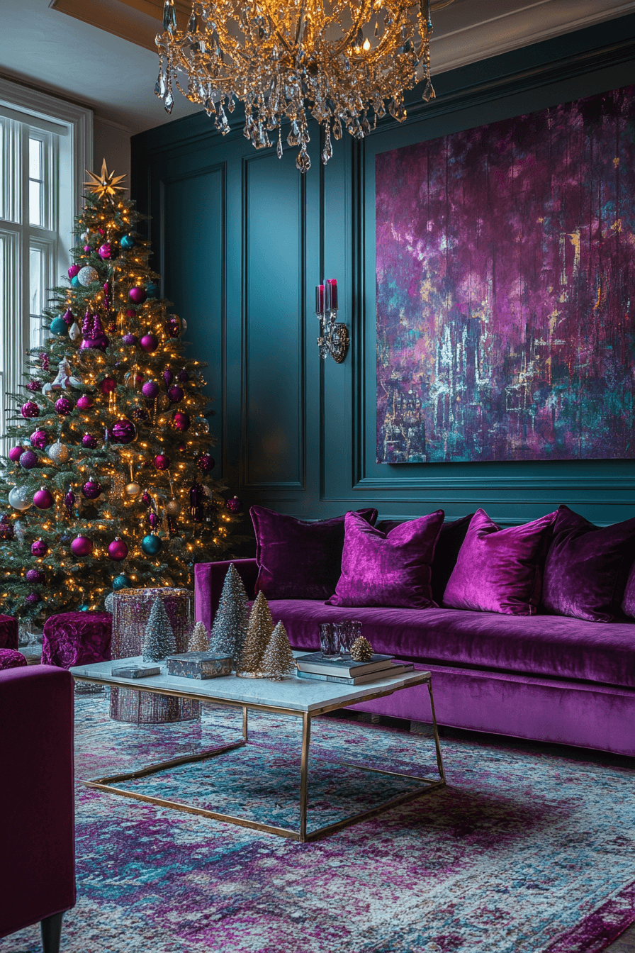 29 Jewel Tone Christmas Decor Ideas That Make Your Holiday Sparkle Like ...