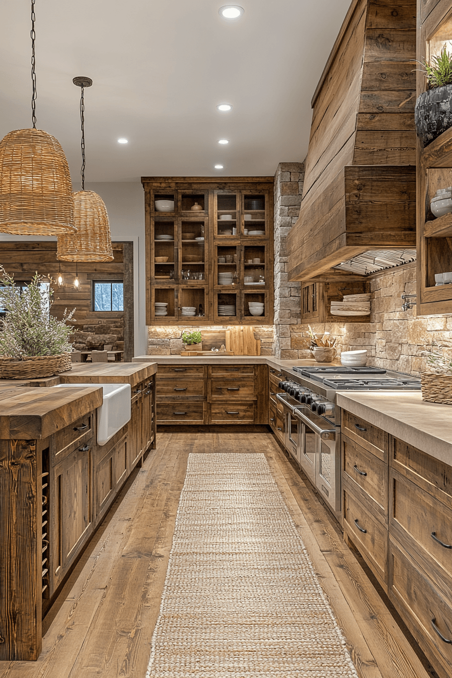 29 Rustic Farmhouse Kitchen Ideas That Feel Warm, Inviting, and Full of ...