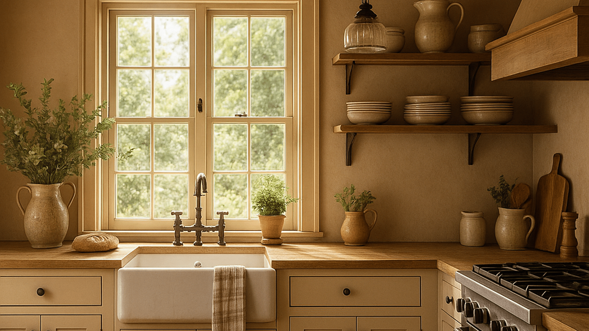 29 Farmhouse Kitchen Ideas That Feel Warm, Charming, and Full of Heart ...
