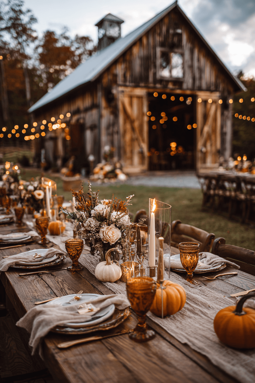 29 Autumn Wedding Ideas That Use What the Season Already Grows - My ...