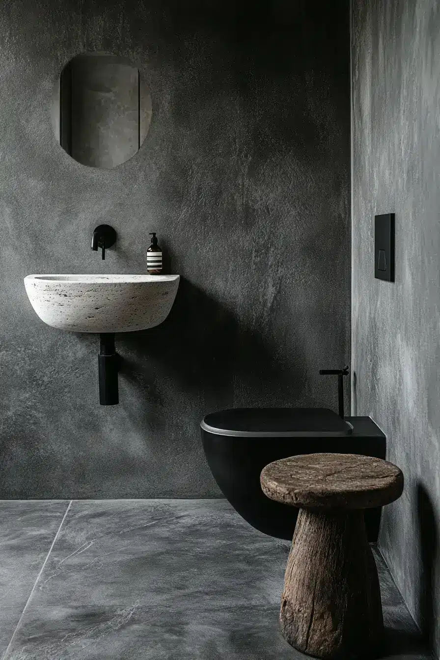 29 Grey Bathrooms That Feel Soft, Not Cold - My Elegant Home